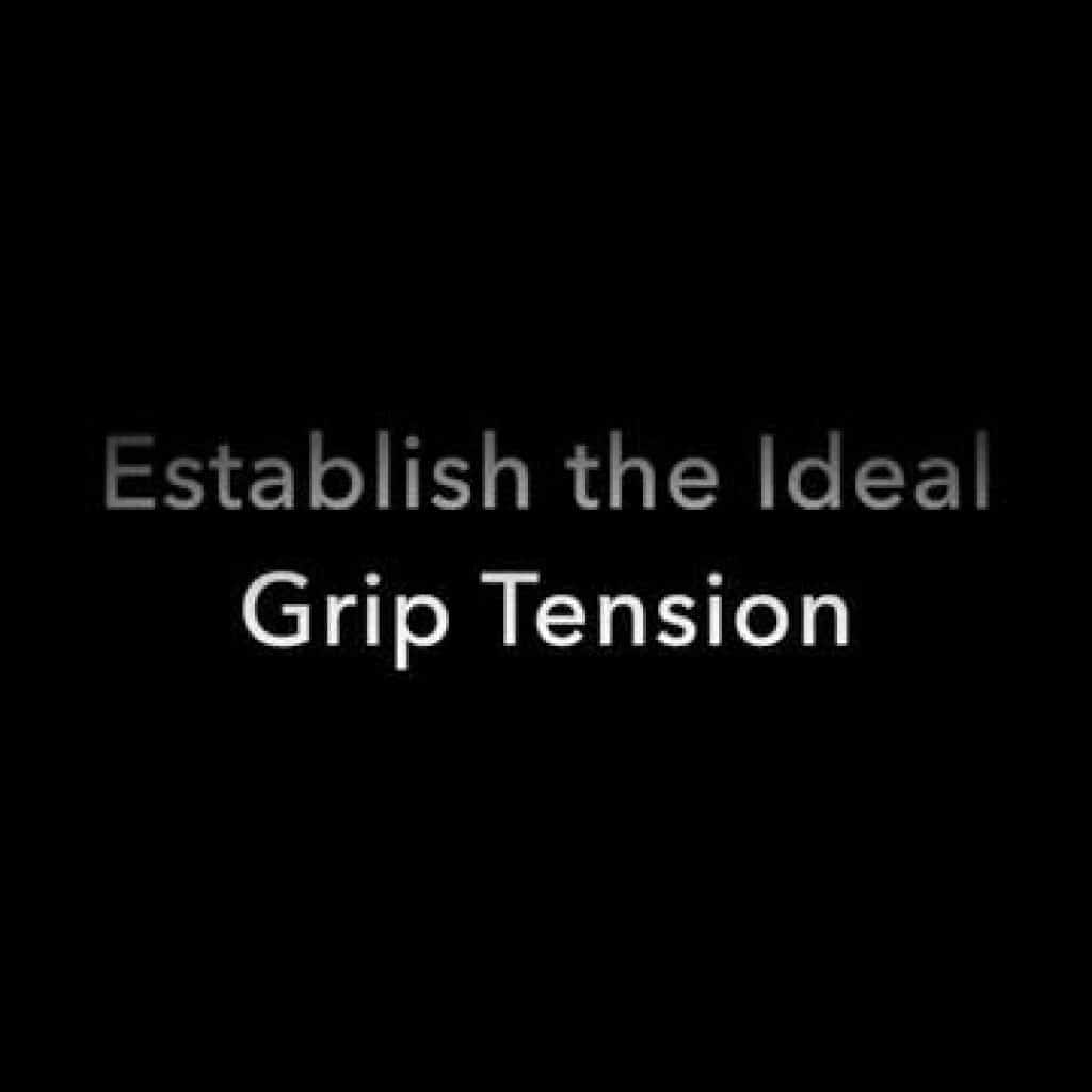 Grip Pressure - TennisPlayer